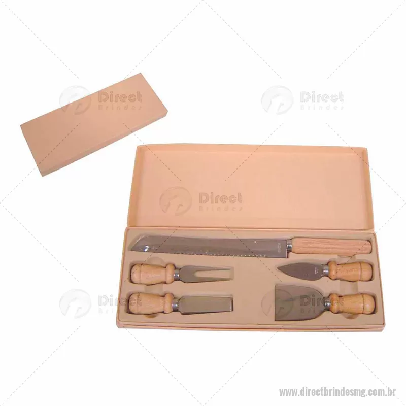 Kit Queijo 5 Peças Personalizado - DRTMGKPQ002 - Kit Queijo - Minas ...